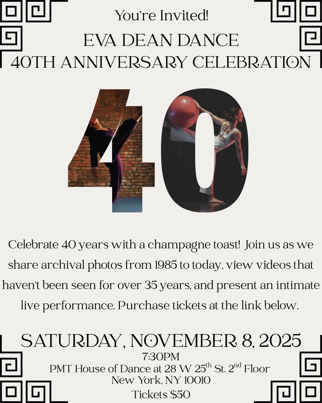 40th Anniversary Celebration - Eva Dean Dance